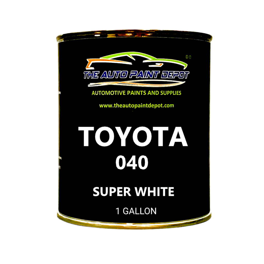TOYOTA SUPER WHITE 040 - The Auto Paint Depot