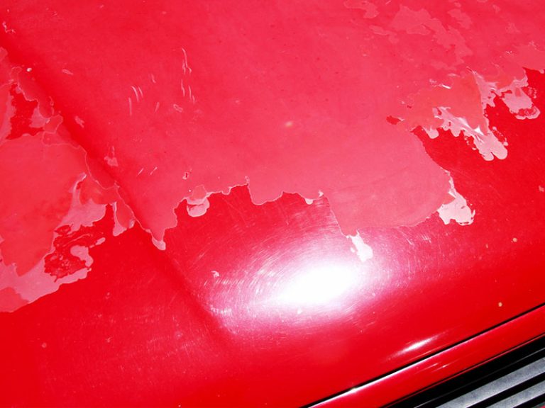 Peeling - The Auto Paint Depot